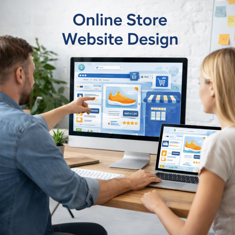 E-Commerce Website Design Services | Online Store Design by Kanika