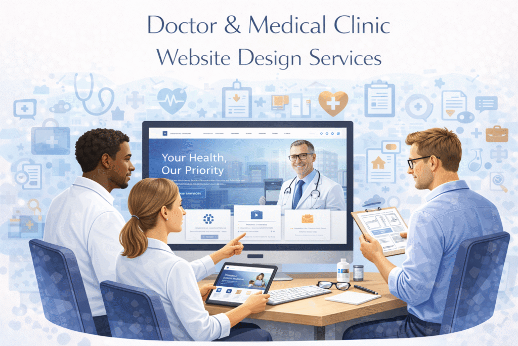 Doctor & Medical Clinic Website Design Services | Kanika